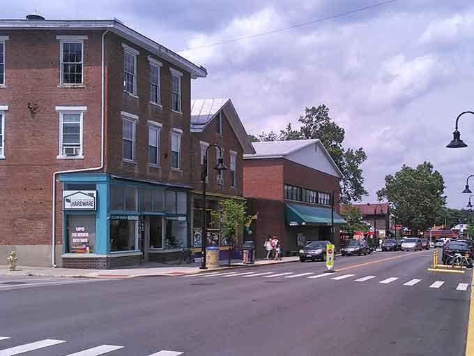 Eclectic storefronts hint at the creative spirit that makes this town's food scene so wonderfully unpredictable.