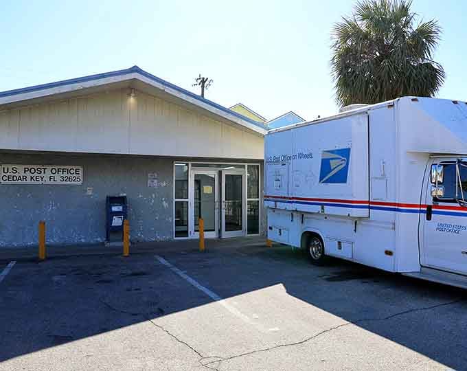 Even the post office moves at island time, where your mail arrives exactly when it's meant to.
