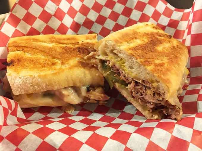 Golden, pressed, and stuffed to the edges, this sandwich means serious, delicious business.