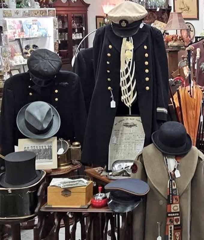 Decades of fashion history hang on these racks, from bold tie-dye to sharp vintage outerwear.