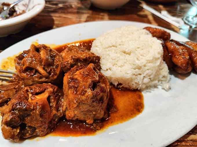 Oxtail so tender it makes you question every other meat you've ever eaten in your entire life.
