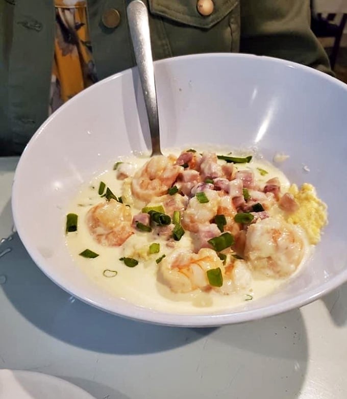 Plump shrimp, creamy grits, and enough richness to make you forget every other meal you've ever had.
