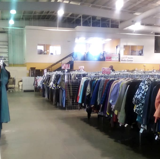 Blazers, blouses, and beyond, the clothing section stretches on like a very affordable runway nobody told fashion week about.