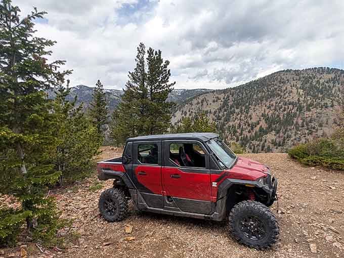 Backbone Adventures puts you behind the wheel of a serious off-road machine with serious mountain scenery.