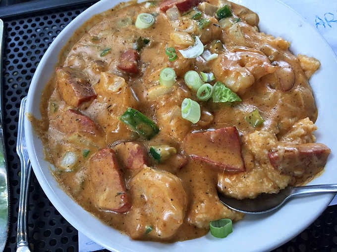 The shrimp and grits that started it all, swimming in sauce that'll haunt your dreams in the best way.