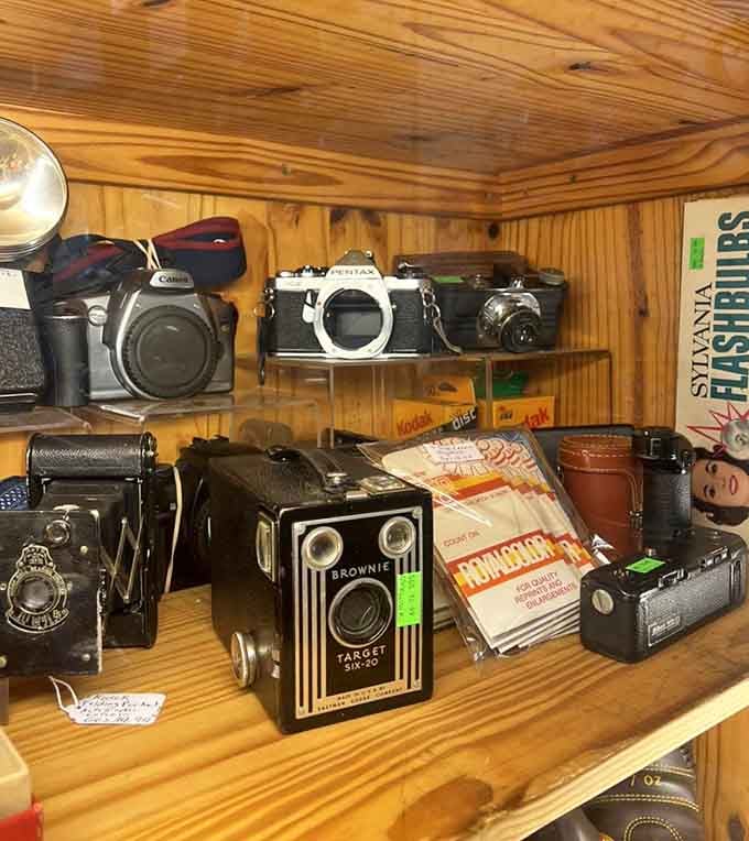 From Brownie to Pentax, these cameras captured memories long before anyone invented the selfie stick or Instagram filters.