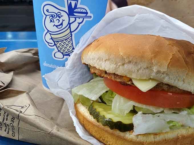 Behold the burger that's been perfecting its craft since your grandparents were teenagers, still nailing it.