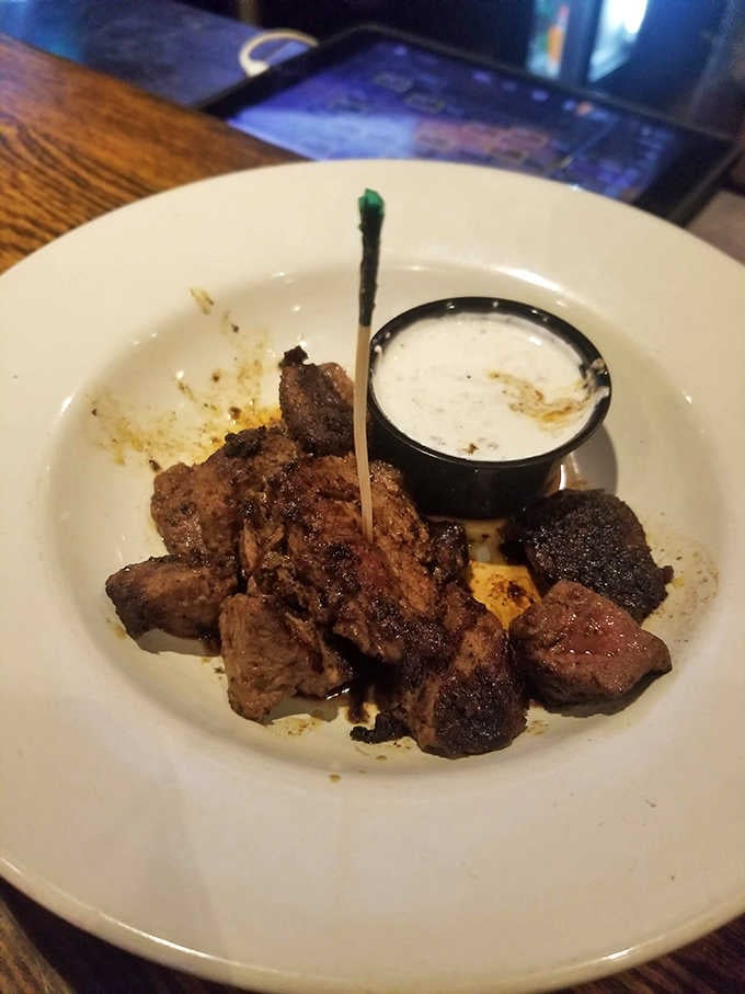 Perfectly seasoned steak bites with a creamy dipping sauce. Simple, honest, and absolutely no apologies needed.