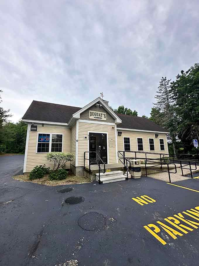 Duguay's modest little building holds big promises, the kind of spot locals guard like a family secret.