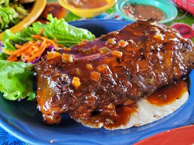 These BBQ Baby Back Ribs arrive glazed, saucy, and unapologetically messy, exactly the way ribs should always be.