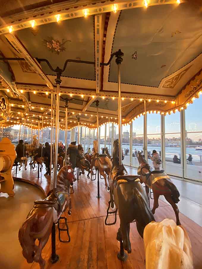 Warm light, warm wood, and horses that have been turning heads since your grandparents were young.