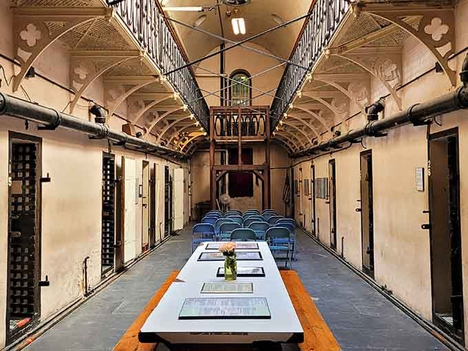 The Old Jail Museum's haunting cellblock corridor tells stories that no history textbook ever made this compelling.