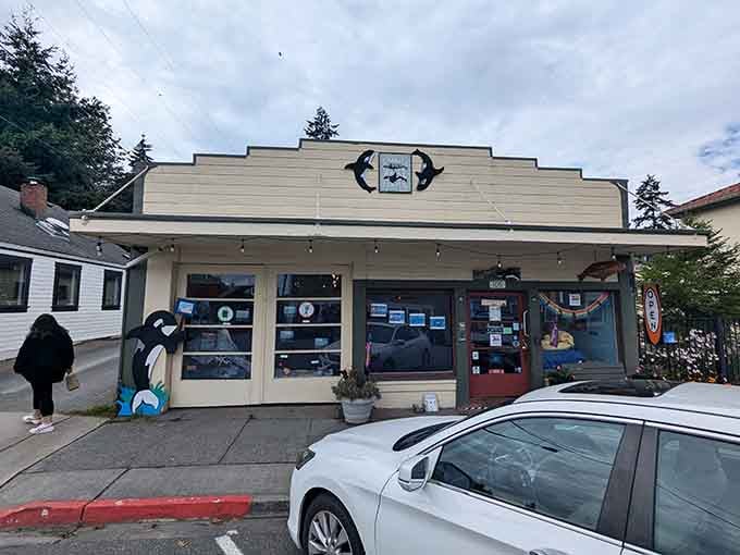The Langley Whale Center reminds you that the wildlife around here is just as impressive as the food.