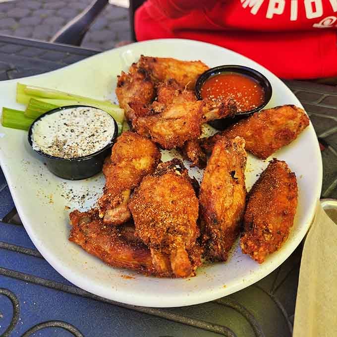 Crispy, golden, and unapologetically satisfying, these wings are the reason napkins were invented.