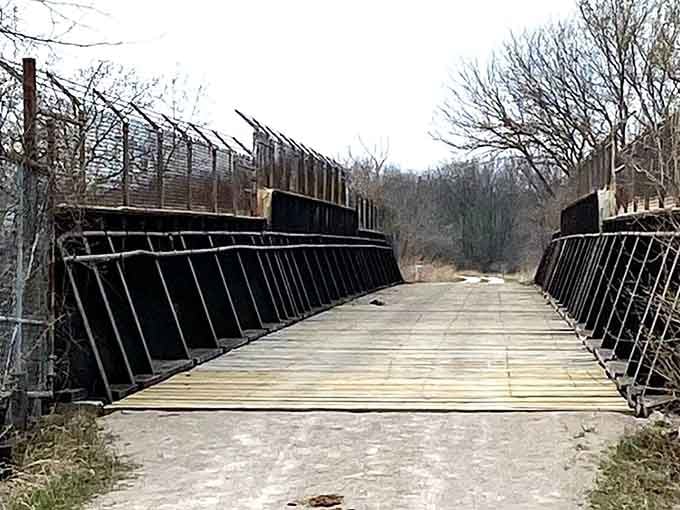 This old iron bridge has seen more history than most museums, and it charges no admission fee.