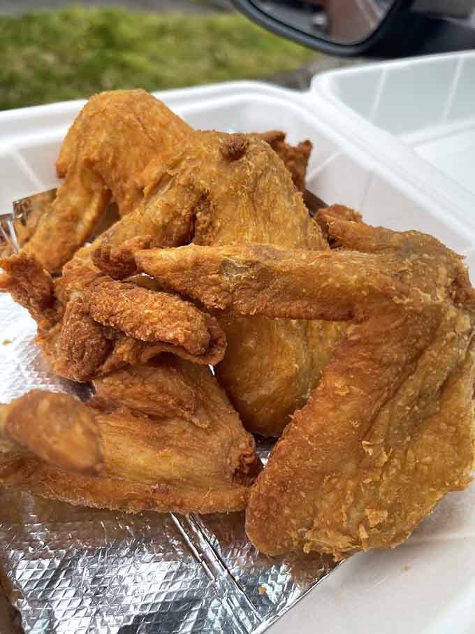 Golden, crispy, and stacked like a trophy, this fried chicken earned every bit of the attention it's getting.