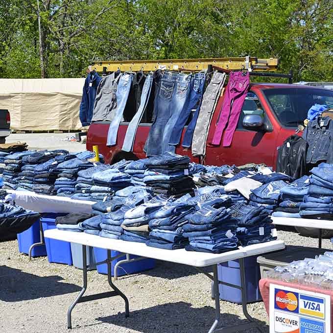 Stacks of denim as far as the eye can see, because your next favorite pair of jeans has been waiting right here.
