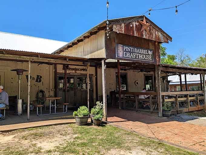 Pint and Barrel's rustic charm serves up cold drinks and good times without the pretentious craft beer attitude.
