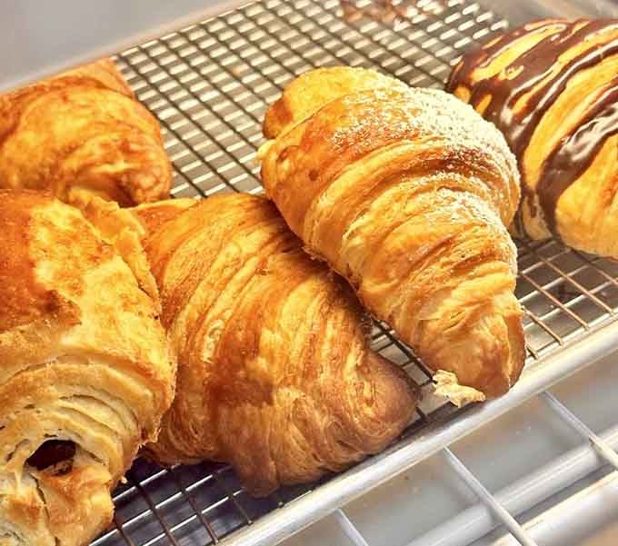 Fresh from the oven, these golden beauties are still cooling and already calling your name insistently.