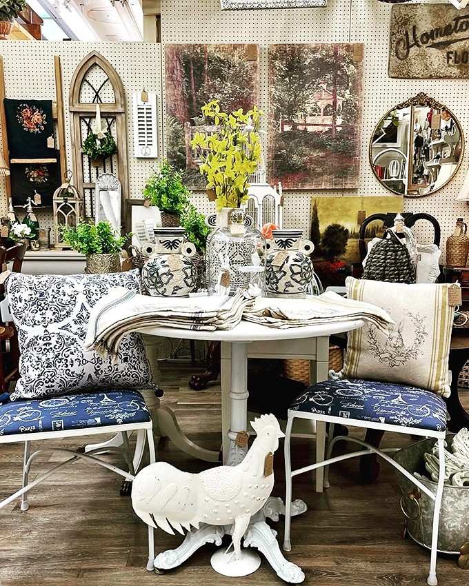 A booth so thoughtfully styled, it looks like a magazine spread that you can actually buy and take home.