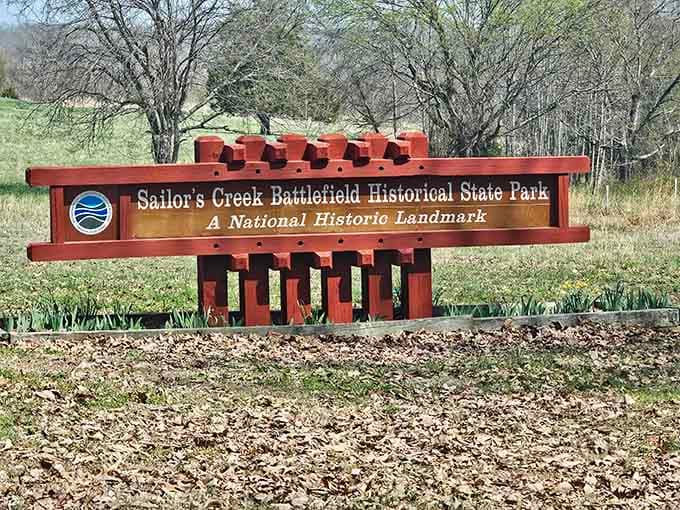When a wooden sign carries the words "National Historic Landmark," you know you've arrived somewhere genuinely worth stopping.