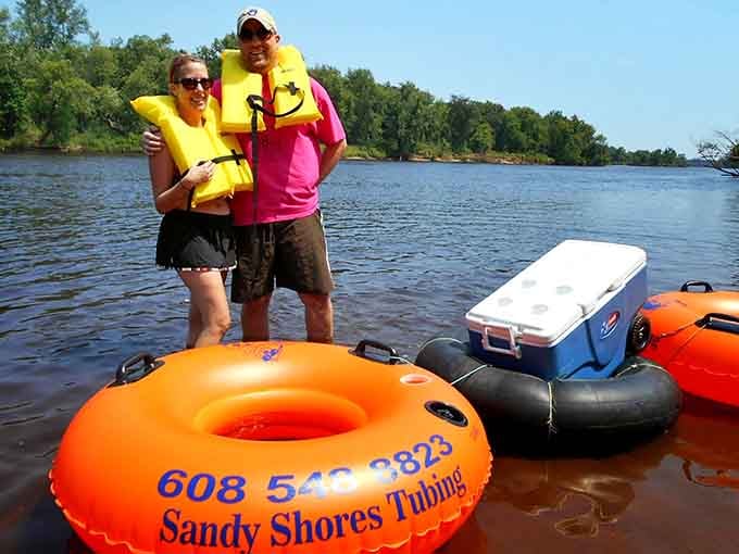 Two people, one river, zero stress. This is the Wisconsin vacation you didn't know you needed.