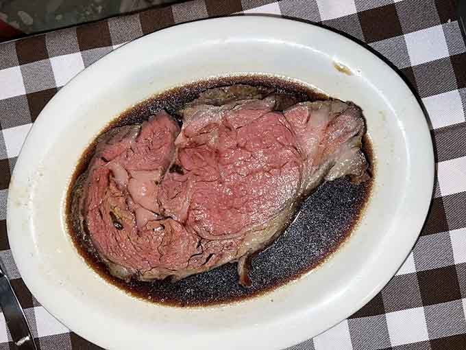 That prime rib isn't just dinner, it's the reason people drive across Michigan without complaining once.