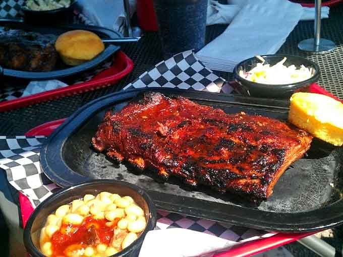 These ribs aren't just dinner, they're a full emotional experience served on a tray.