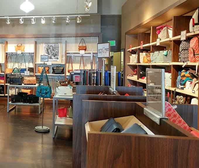 Colorful bags lined up like old friends, each one quietly saying, "Take me home, you deserve this."