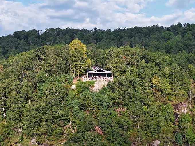 Tucked into the treetops like nature's best-kept secret, this chapel earns every bit of its reputation.