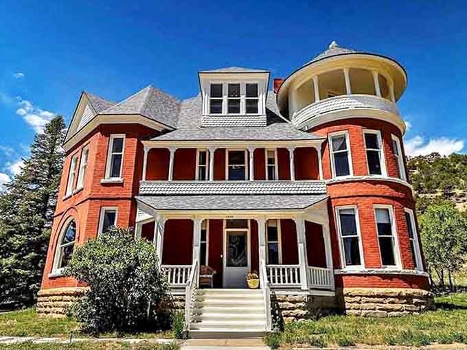 This stunning Victorian brick beauty proves Trinidad's real estate market is basically a treasure hunt.