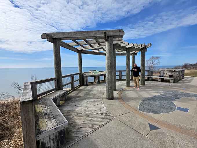 The overlook where you catch your breath and realize those stairs were absolutely worth every single step.