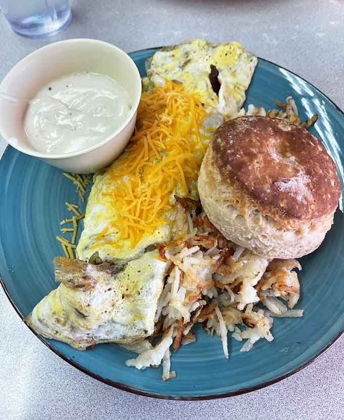 This Western omelet comes loaded with enough fillings to make you forget you ever considered ordering just toast.