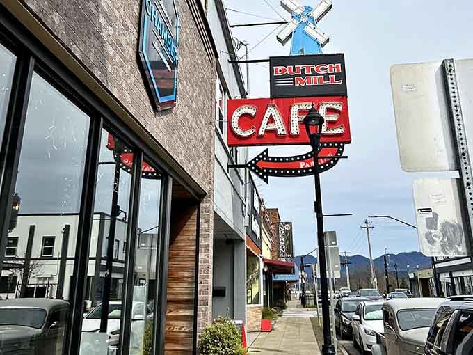 That marquee sign with all its little light bulbs practically dances on the Tillamook skyline, daring you not to walk inside.