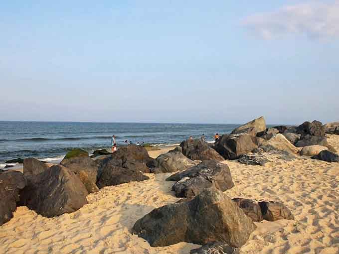 Wide open beaches and calm waters make this the perfect spot for families seeking peaceful ocean time.