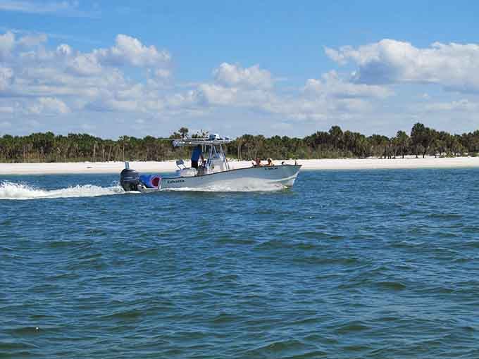 Out here, the only traffic jam involves a speeding boat, sparkling blue water, and a sandbar that looks straight out of a dream.