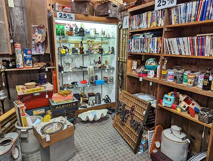 One booth, a thousand rabbit holes. Somewhere in there is exactly the thing you didn't know you needed.