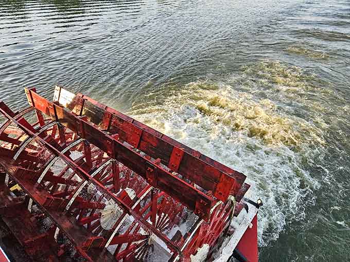 Watch that paddlewheel spin and you'll understand why people fell in love with river travel in the first place.