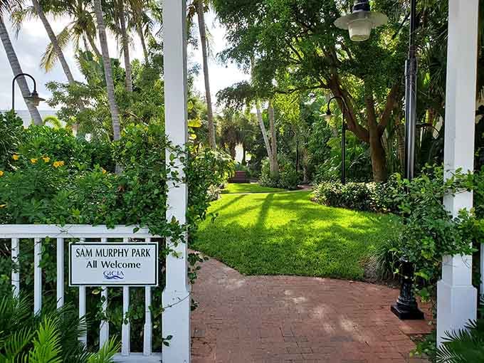Sam Murphy Park welcomes everyone through gates that lead to gardens worth getting lost in for hours.
