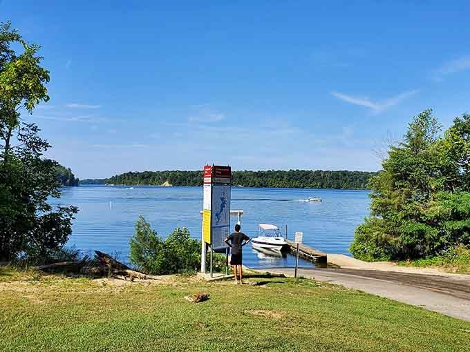 Boat ramp ready, lake gleaming, and that look on your face when you realize this is only an hour away.