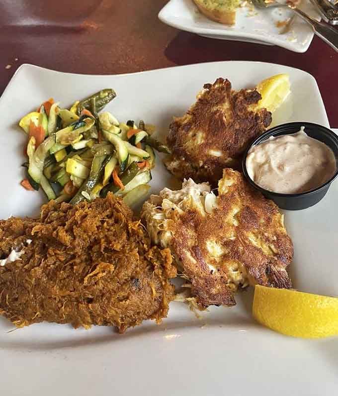 Golden, crispy, and packed with real crab, these cakes don't bluff, they deliver every single time.