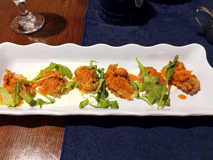Buffalo oysters that look this good should probably require a warning label for the dangerously hungry among us.