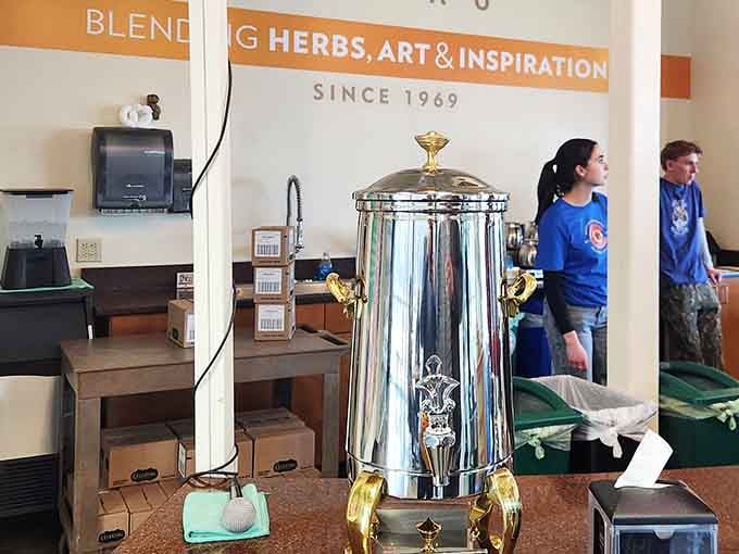 Behind that gleaming silver urn is a team that genuinely loves what they do, and it shows in every pour.