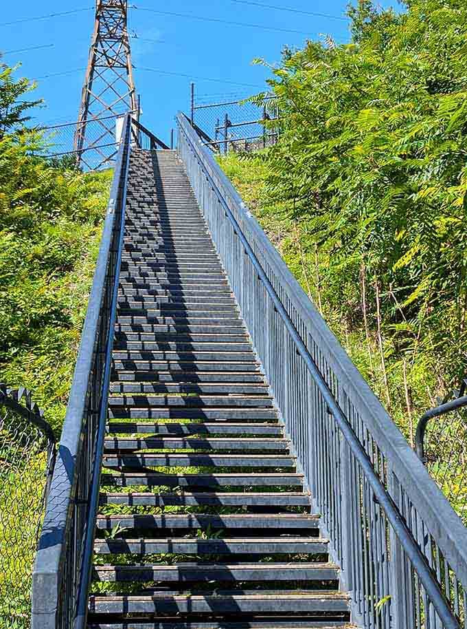 These stairs lead to views that'll make your Instagram followers think you finally left the country.