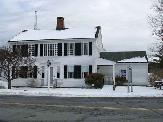 Even under a blanket of snow, the Colebrook Historical Society and Museum looks like it has stories worth hearing.