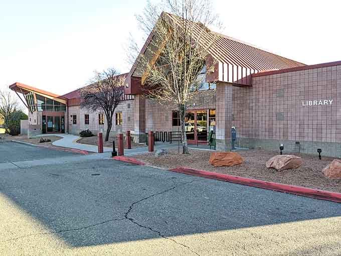 This isn't your grandmother's library, though she'd absolutely love the modern design and welcoming community atmosphere here.