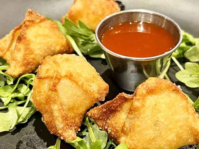 Golden, crispy, and stuffed with crawfish, these rangoons are the culinary crossover nobody knew they needed.