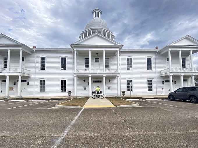 The Chautauqua Hall of Brotherhood has been standing tall since the 1800s, and it still looks like it means business.