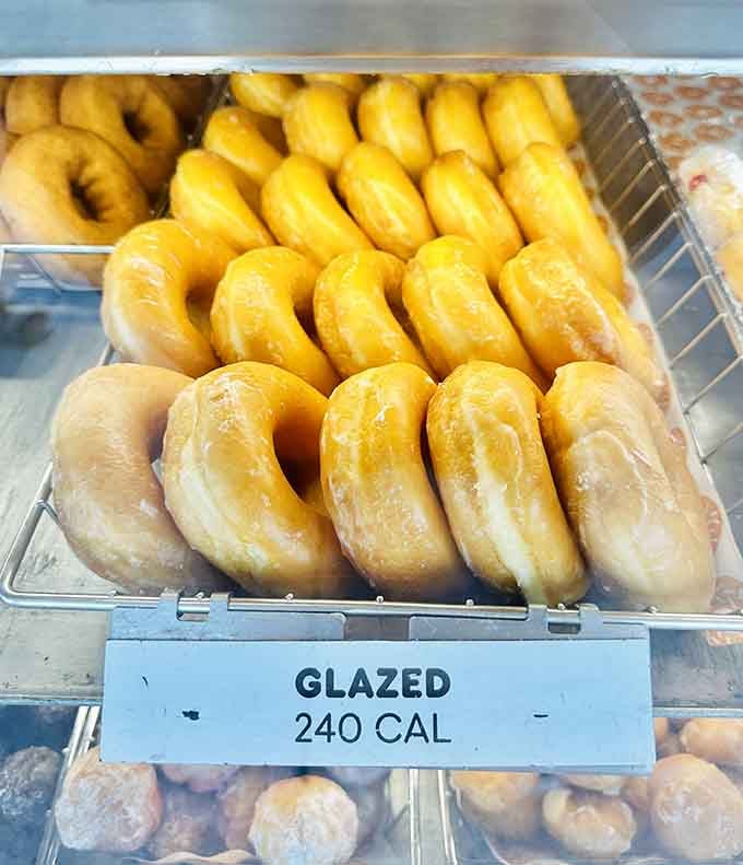 Golden glazed perfection lined up like edible sunshine, each one a sweet reminder that simplicity often wins the day.