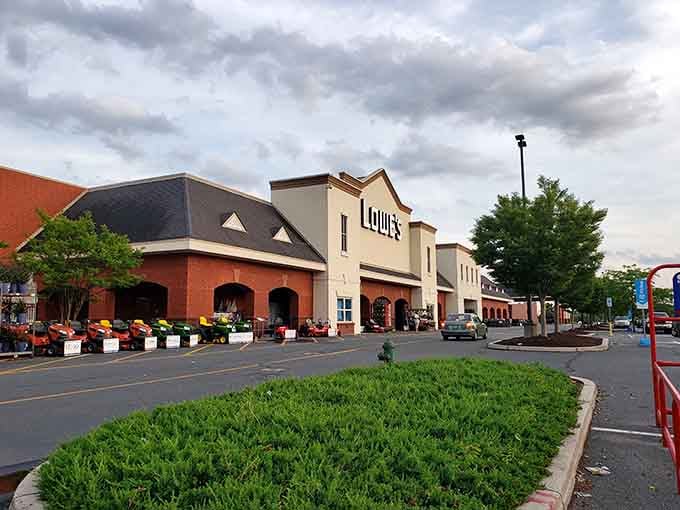 Even the big box stores blend into Easton's landscape without disrupting the town's peaceful, unhurried rhythm.